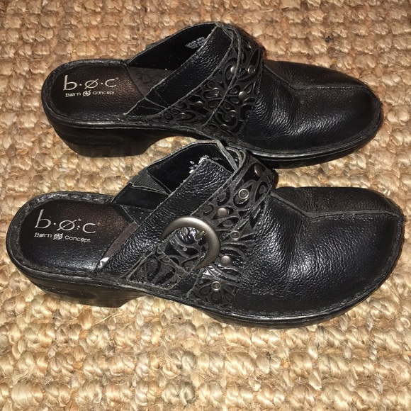 b.o.c. | Shoes | Boc Black Mules | Poshmark